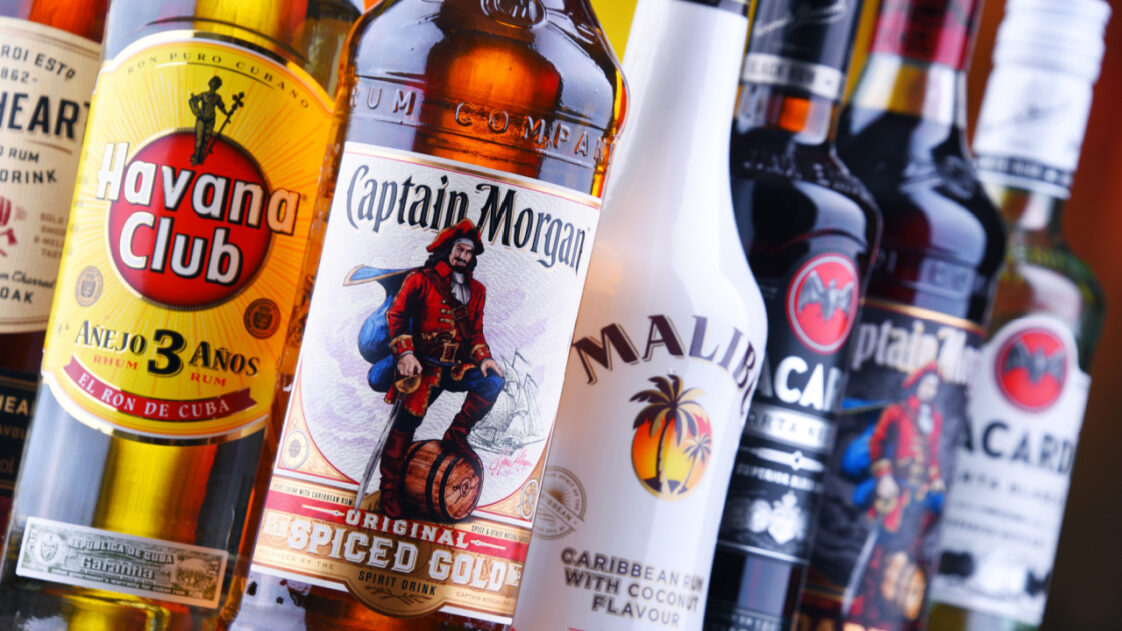 15 Best Selling Rum Brands