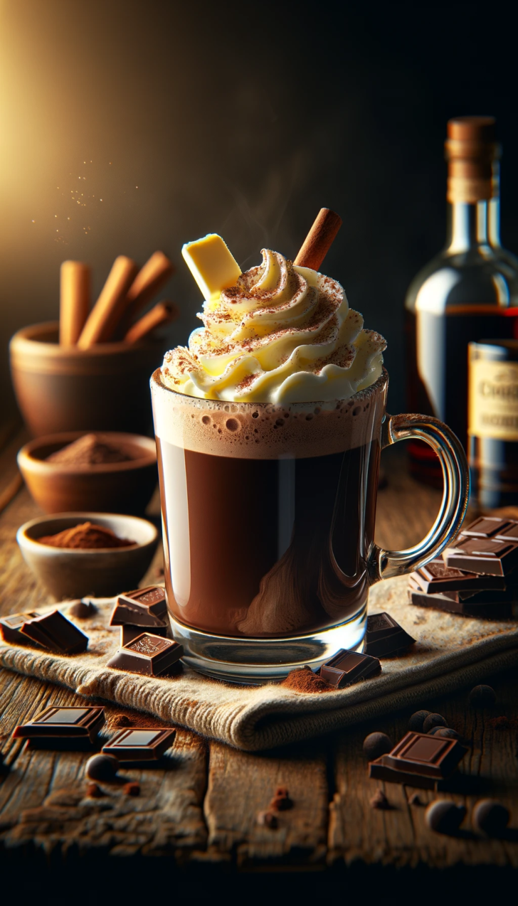 Chocolate Hot Buttered Rum Recipe
