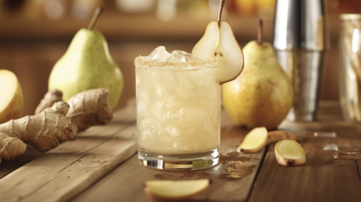 Pear Ginger Margarita Recipe