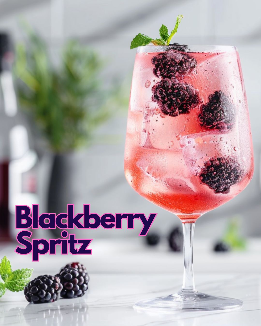 Blackberry Spritz Cocktail Recipe