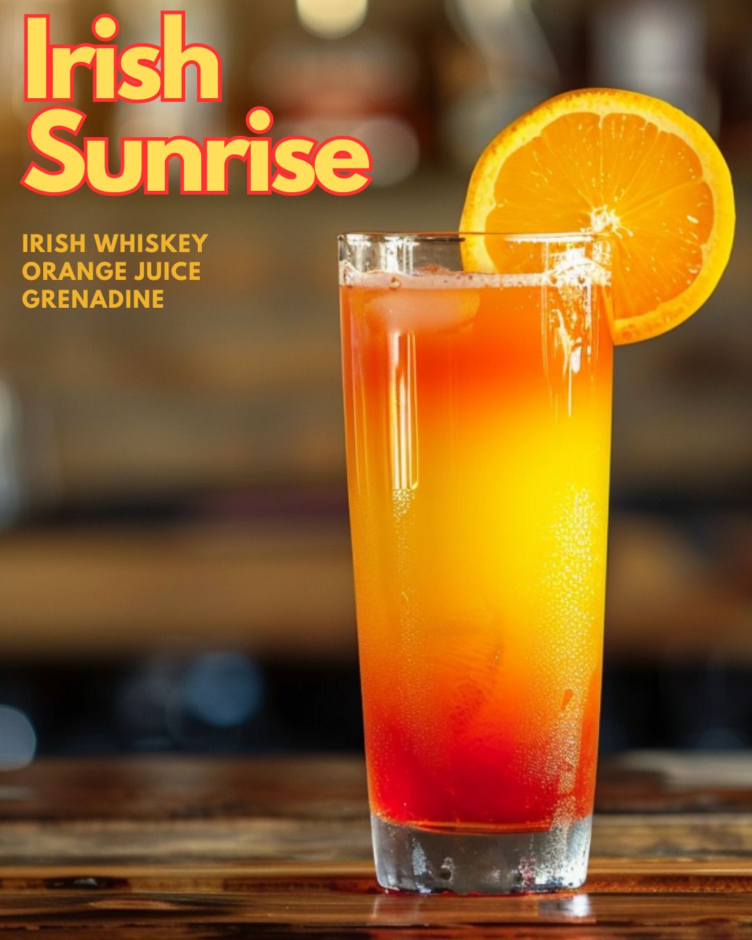 Irish Sunrise: A Bright and Easy Whiskey Drink for Any Occasion