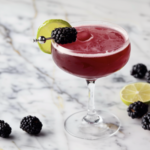 Blackberry Lemon Drop Cocktail Recipe