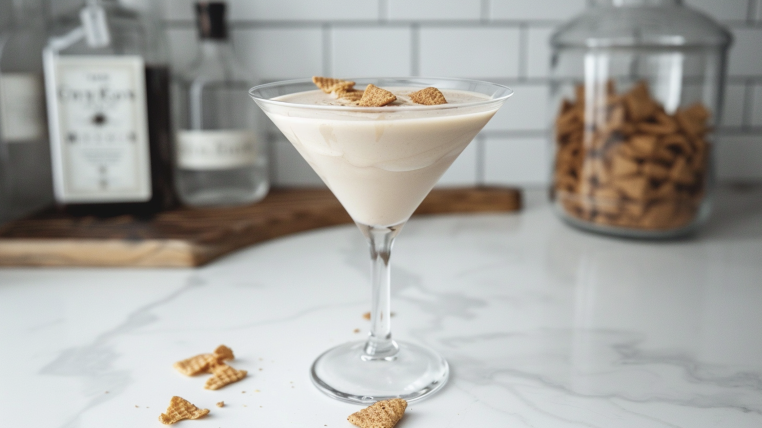 Bananas Foster Martini Cocktail: A Creamy Dessert Drink With Banana ...