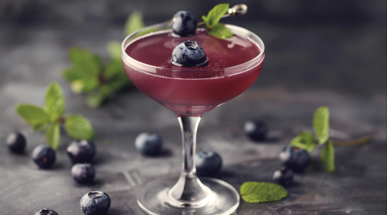 Blueberry Gimlet Recipe