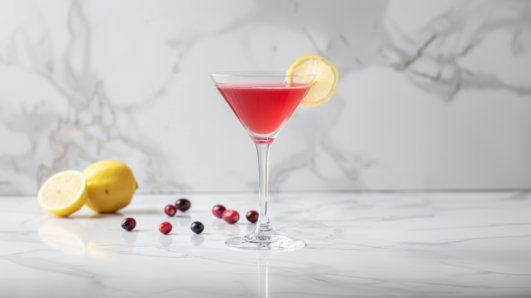 Blue Cosmopolitan Cocktail