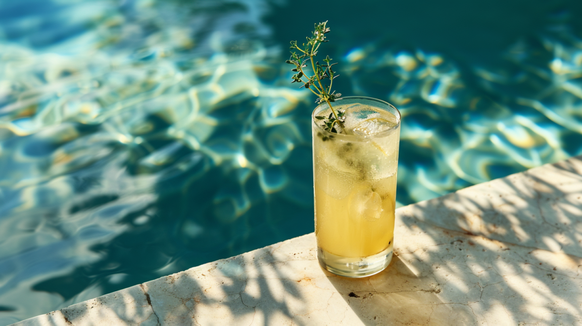 Spring Bourbon Tonic