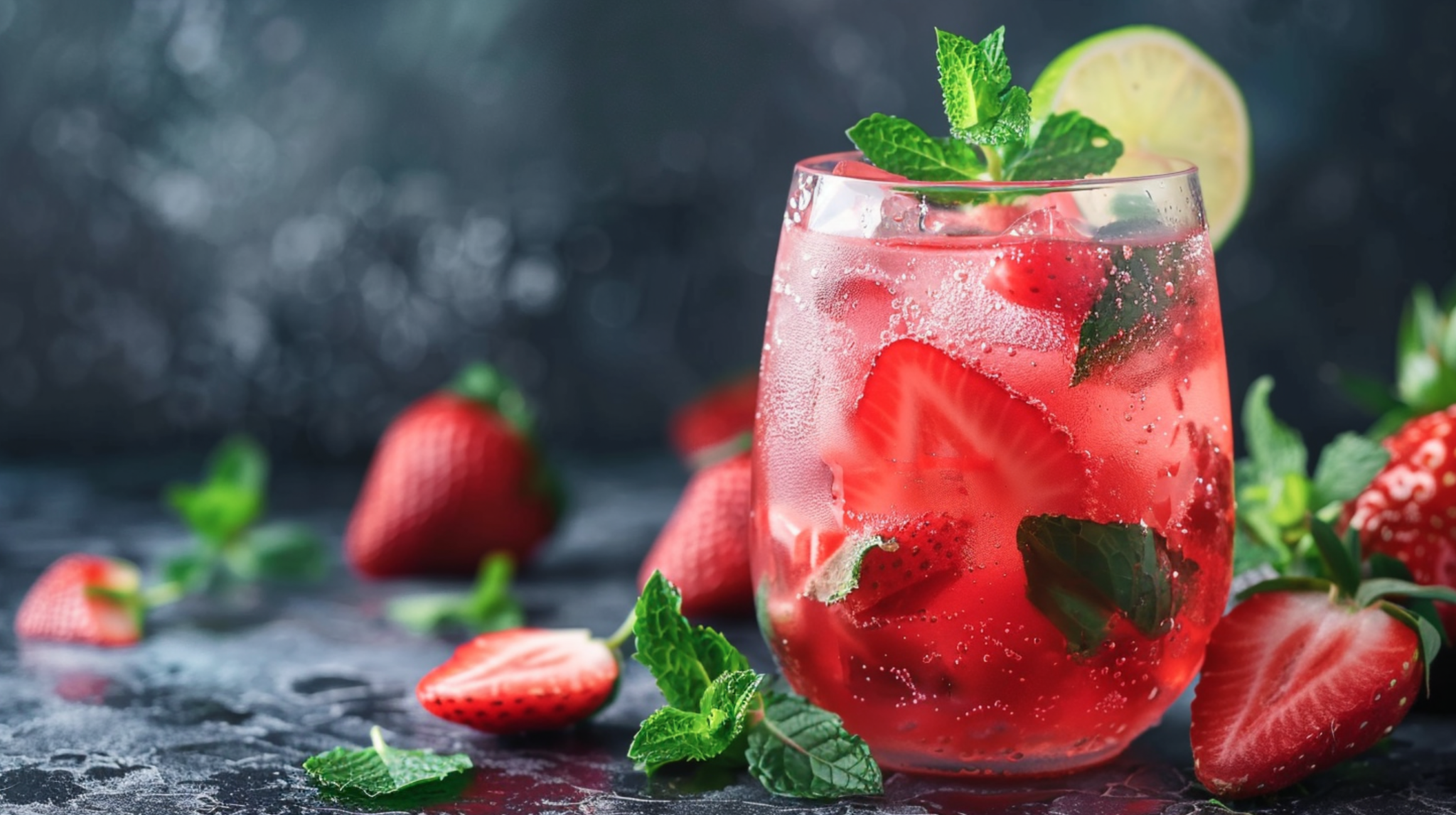 Strawberry Lime Vodka Smash Recipe