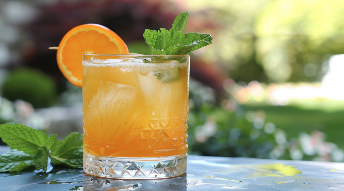 Orange Bourbon Smash: A Bright Citrus Bourbon Cocktail With Fresh Flavor