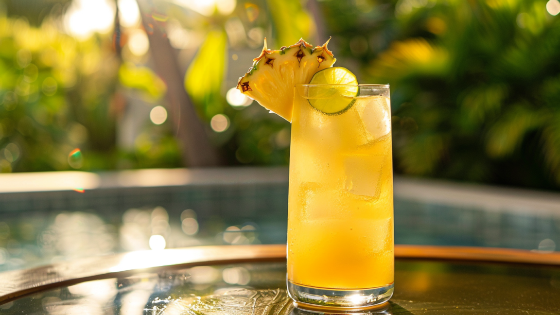 Pineapple Gin Fizz Recipe