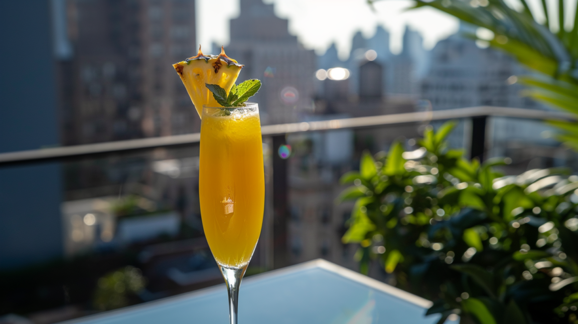 Pineapple Mimosa Recipe
