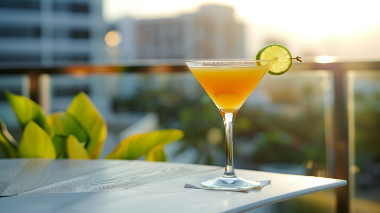 Mango Rum Martini Recipe