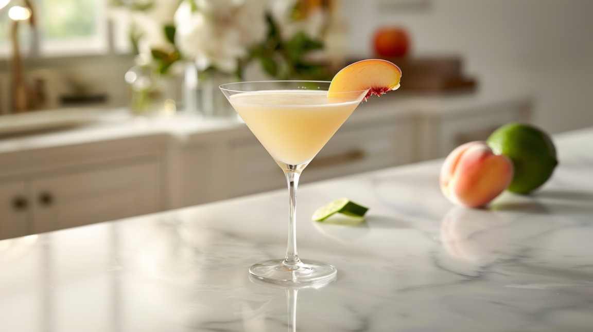 White Peach Martini Recipe