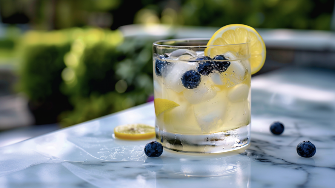 Lemon Blueberry Mocktail Recipe