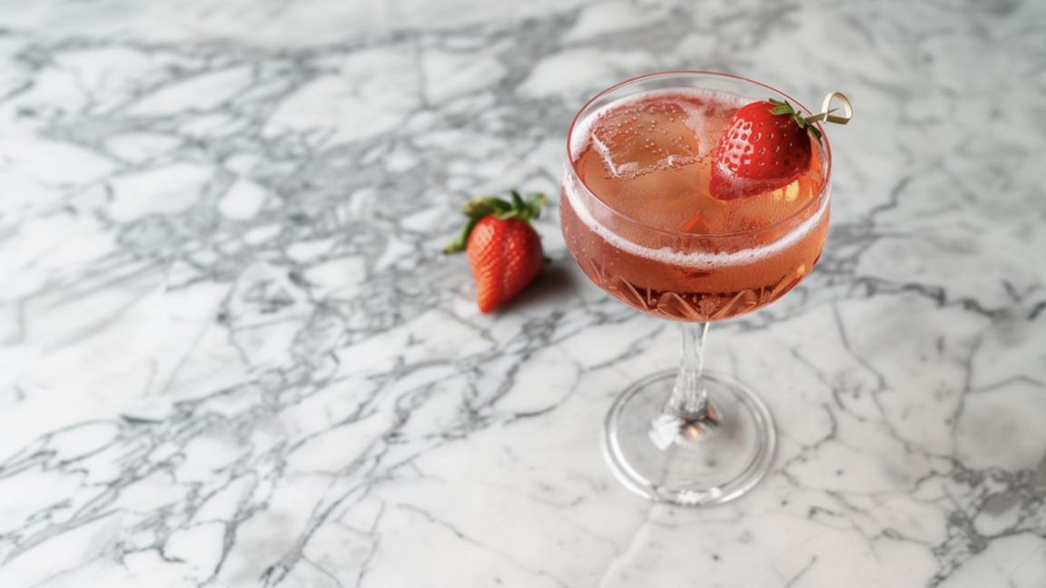 Strawberry Limoncello Prosecco Recipe