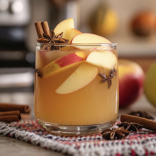 Fall Spiced Whiskey Sour