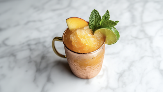 Peach Bourbon Spritz