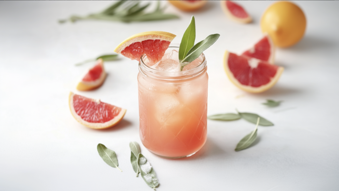 Bourbon and Champagne Cocktail for Seasonal Parties