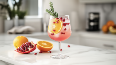 Fall Sunrise Mocktail