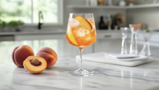 Peach Mimosas
