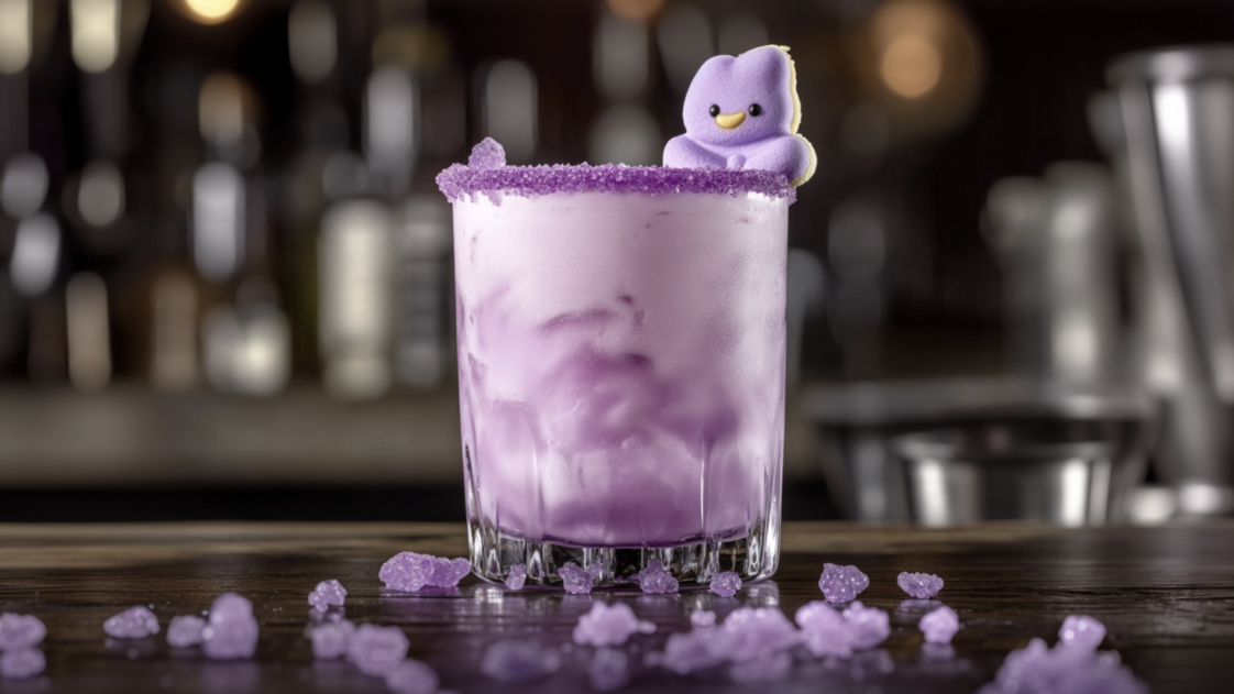 Blue Peep Cocktail