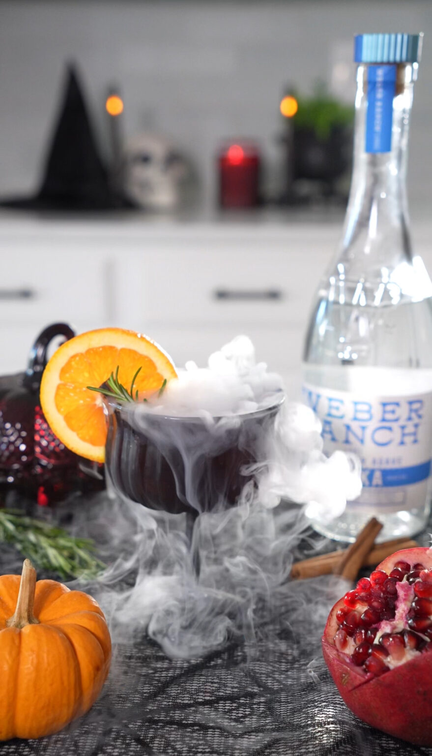 Witches Brew Halloween Cocktail