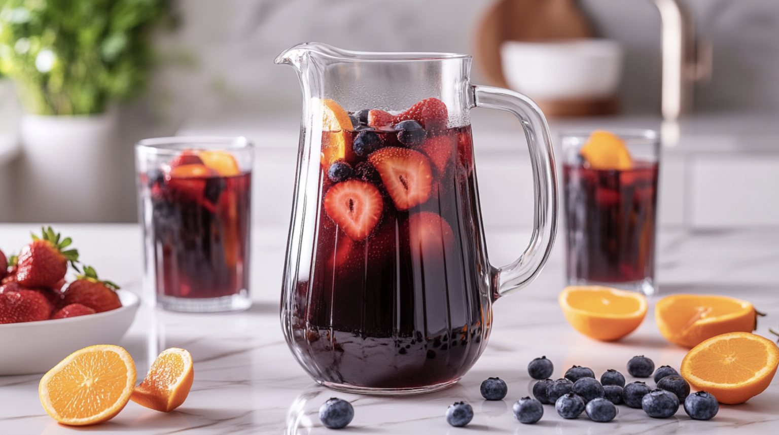 Blood Red Mocktail