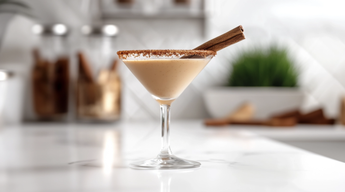 Cinnamon Cream Martini