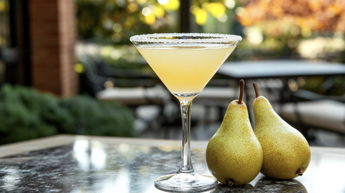 Pear Drop Martini