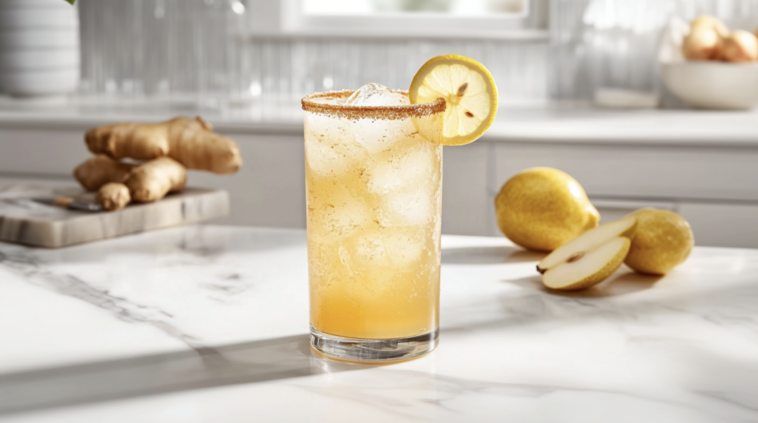 Pear Ginger Lemonade