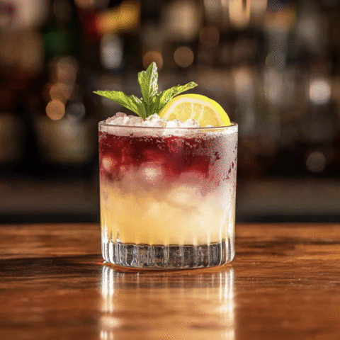 Purple Paradise Punch: A Colorful Layered Drink That Steals the Show