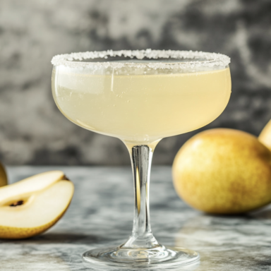 Tuscan Pear Cocktail