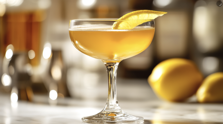 Spiced Maple Rum Cocktail