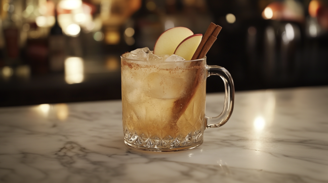 Apple Moscow Mule Mocktail