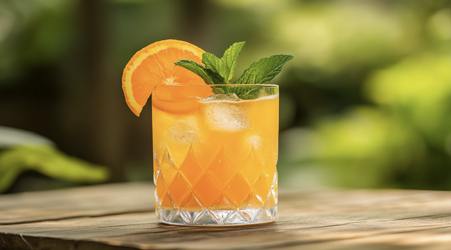 Gin Mandarin Smash Drink Recipe for a Light Citrus Cocktail