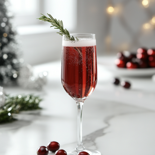 Rosemary Pom Spritz Mocktail: A Fresh, Non Alcoholic Favorite with ...