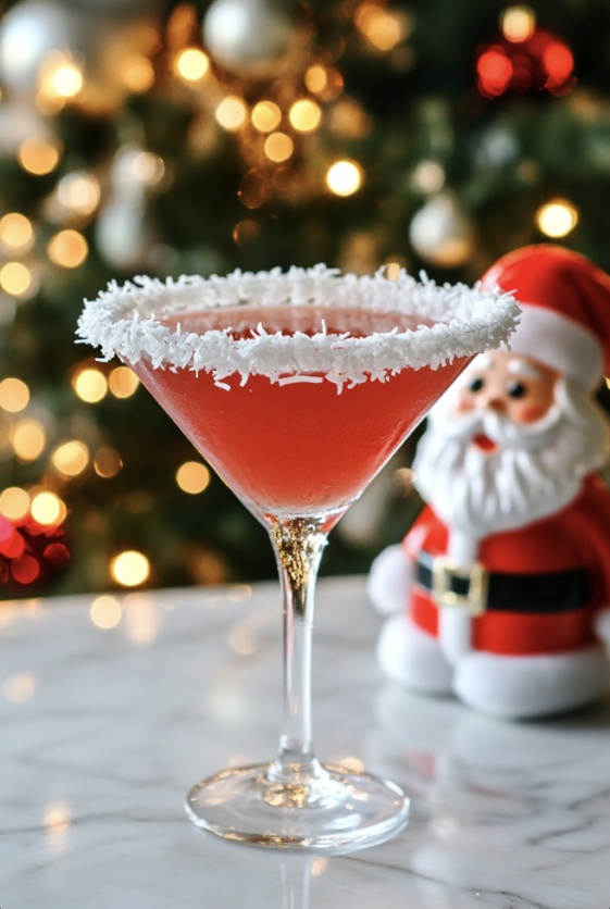 Santa’s Coconut Rum Cocktail: A Simple Holiday Drink With a Tropical Twist