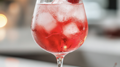 Cherry Collins Mocktail