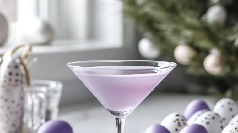 Violet Lemon Drop Martini Recipe