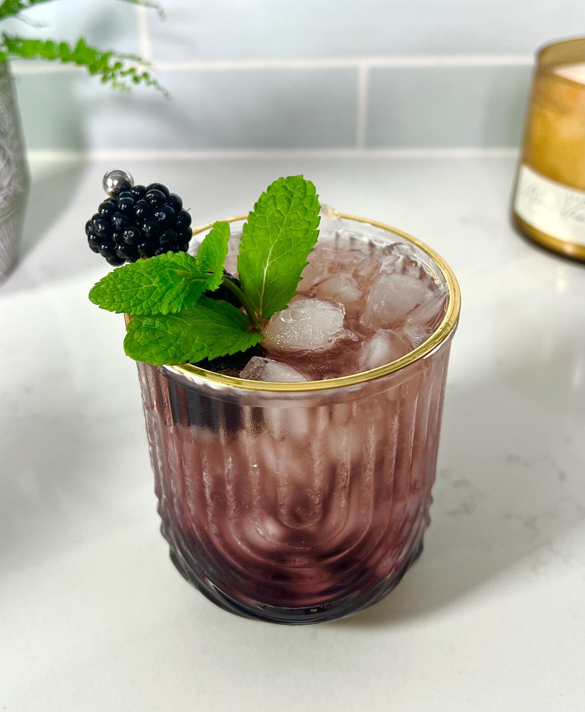 Blackberry Mint Julep