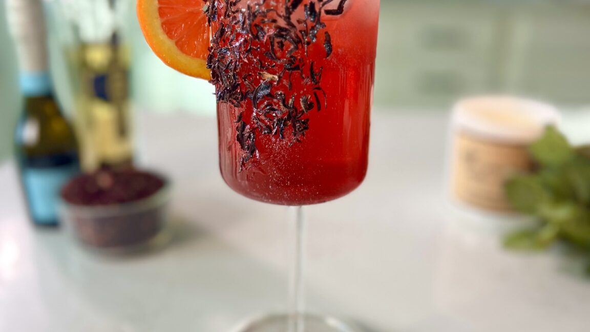 Hibiscus Punch Royale Recipe