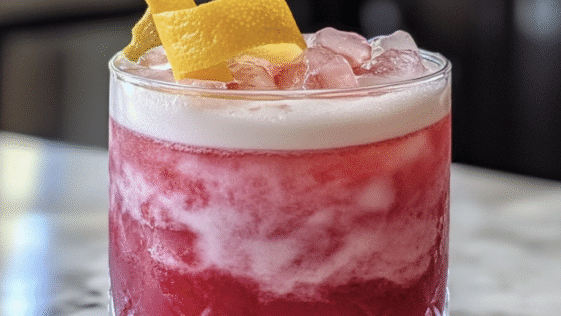 Caribbean Blossom: A Tropical Rum Drink
