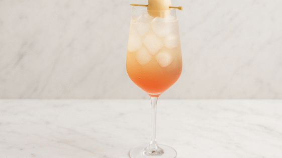 Soju Sunrise Cocktail