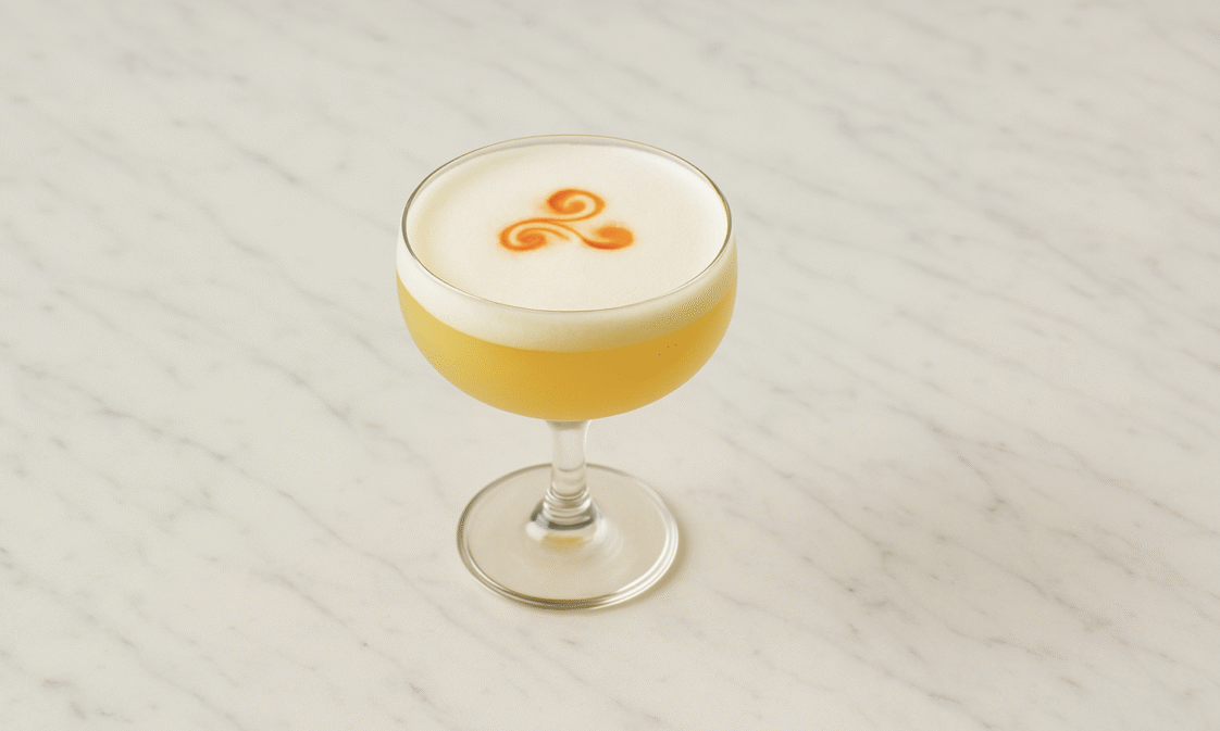 Passion Fruit Pisco Sour