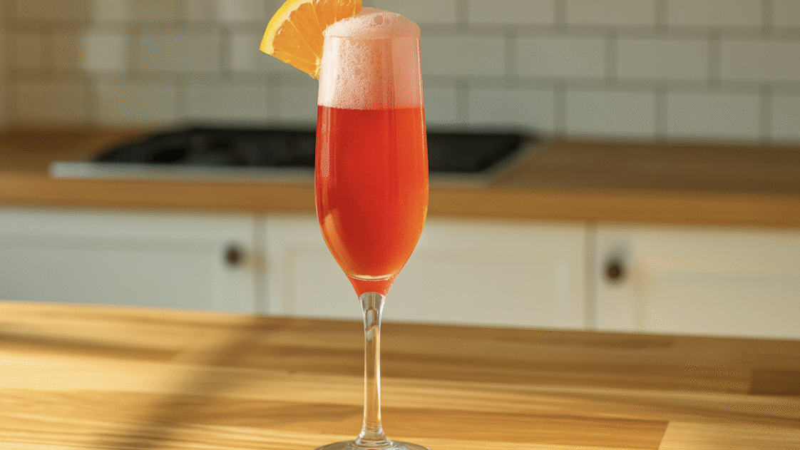 Strawberry Shortcake Mimosa