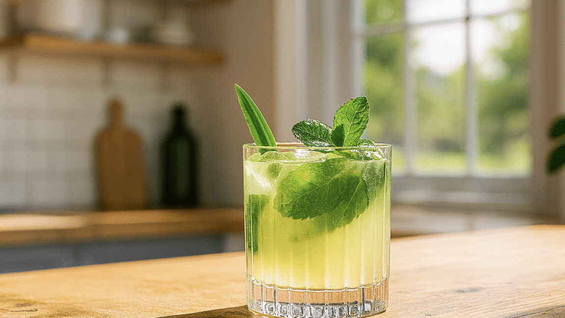 Cucumber-Mint Mojito