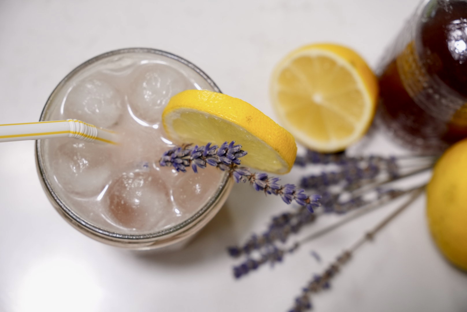 Lavender Lemon Curd Collins Cocktail Recipe