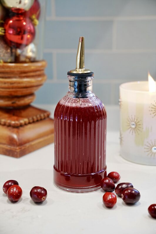 Spiced Cranberry Simple Syrup for Cocktails: A Holiday Recipe You’ll ...