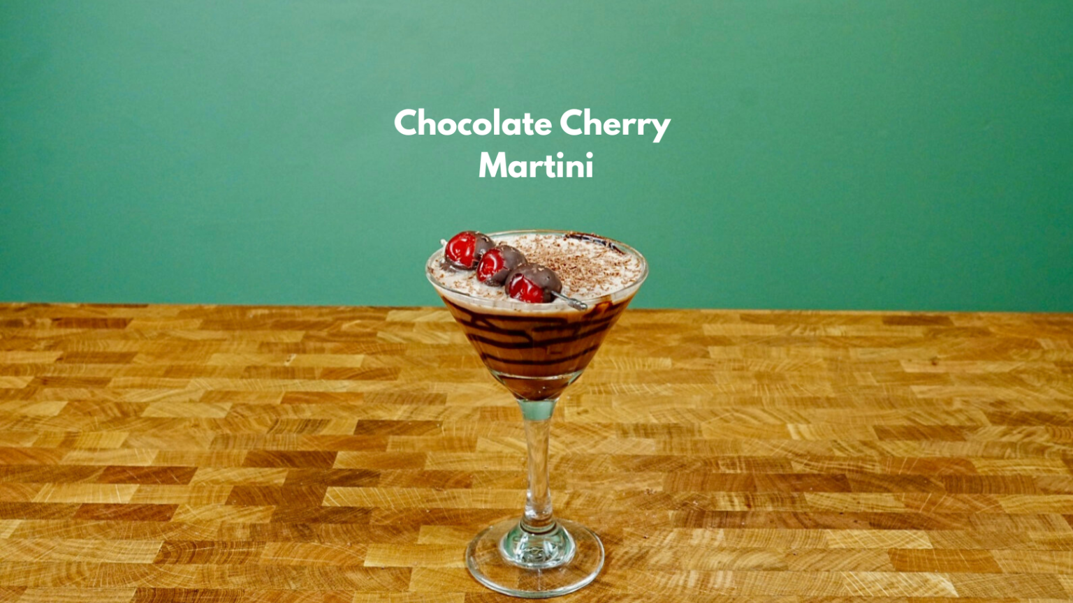 Dubai Chocolate Martini Recipe