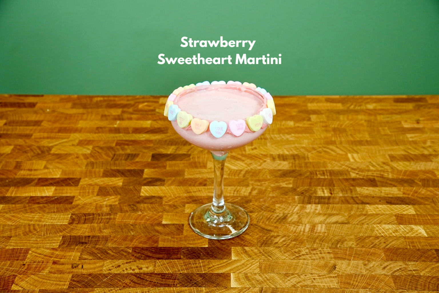 Strawberry Sweetheart Martini: A Pink, Creamy Valentine’s Drink With a ...