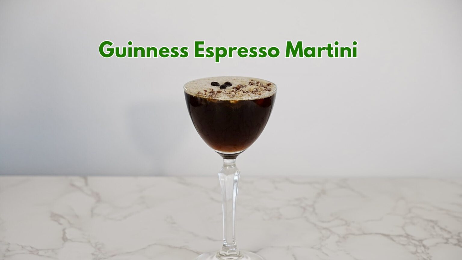Guinness Espresso Martini for St. Patrick’s Day: A Bold Irish Cocktail ...
